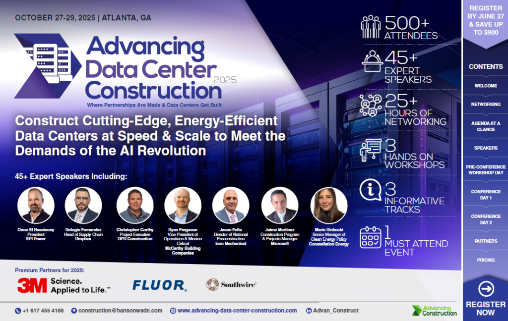 Full Event Guide | Advancing Data Center Construction